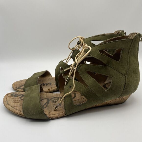 Sam Edelman | Shoes | Sam Edelman Shoes Women Size 9m Green Leather ...